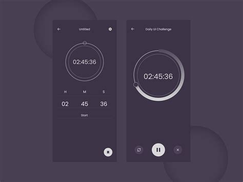 Timer App Designs Themes Templates And Downloadable Graphic Elements On Dribbble
