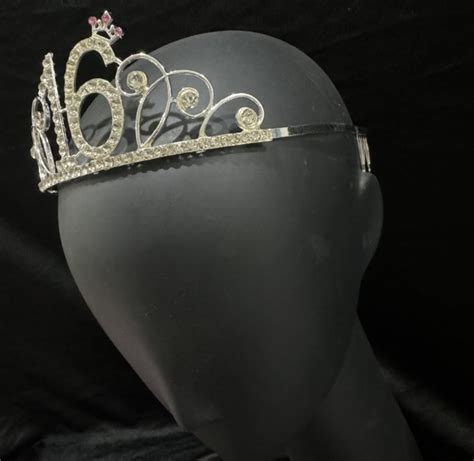 Silver 16th Birthday Crown16th Birthday Tiara16th Birthday T For