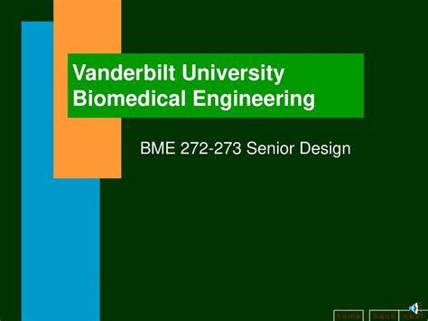 Vanderbilt University Biomedical Engineering - ppt download