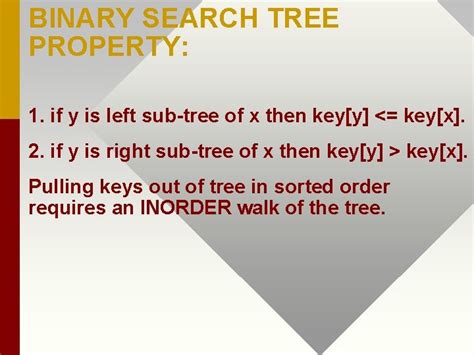 Cs 200 Algorithm Analysis Binary Search Trees Important