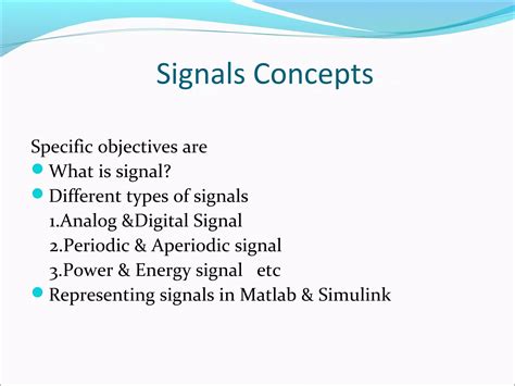 Signal Classification Of Signal Ppt Physics Science Signal Classification Of Signal Ppt Physics Science