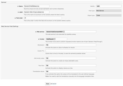 New OTRS Business Solution 6 Feature DynamicFieldWebservice New OTRS Business Solution 6 Feature DynamicFieldWebservice
