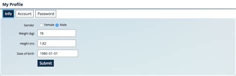 Settings Tab On The Dashboard Settings Tab On The Dashboard