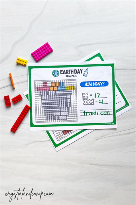Earth Day Lego Printables