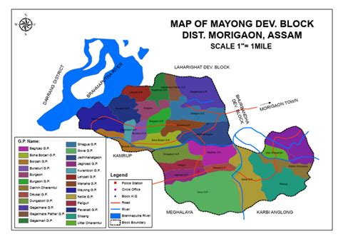 Morigaon District Development Blocks Map Pdf
