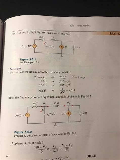 Solved Find Ix In The Circuit Of Fig 101 Using Nodal