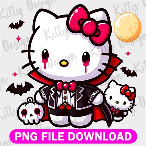 Vampire Hello Kitty Png L Hello Kitty Png L Halloween Png L Inspire Uplift