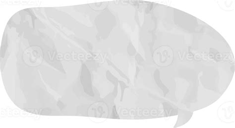 Old Paper Speech Bubble 41276594 Png