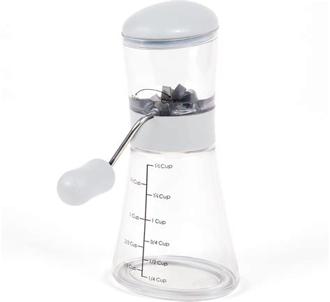 Mjfuntxy Nut Chopper Manual Nut Grinder With Hand Crank Hand Held Food Shredder