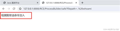【java代码审计】rce篇java命令执行漏洞 Csdn博客