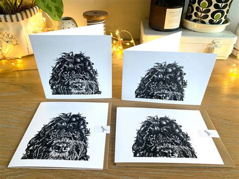 Cockapoo Greetings Card ‘bertie Etsy