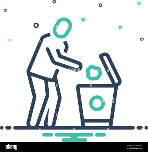 Jeter Le Papier Banque Dimages Vectorielles Alamy