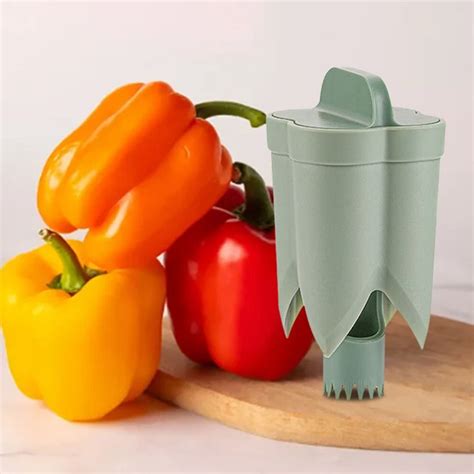 Pepper Corer Quick Bell Pepper Corer Tool Fruit Pepper Corer Pepper