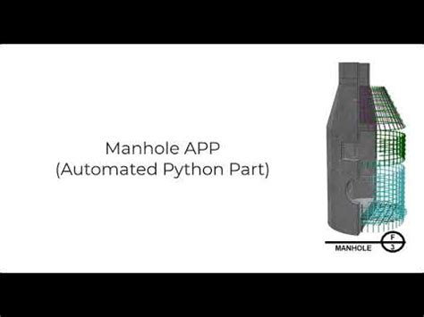 Allplan Manhole App Automatic Manhole Design And Reinforcing Youtube