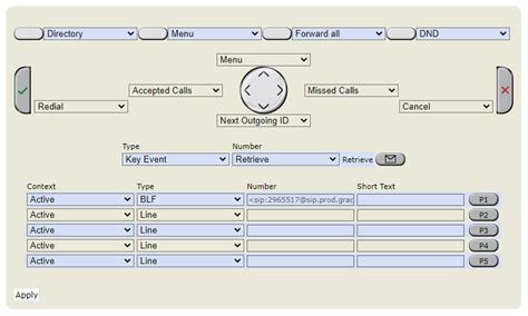 How To Setup Blf On Snoms