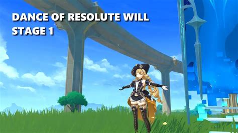 Dance Of Resolute Will Stage 1 Guide Genshin Impact Event