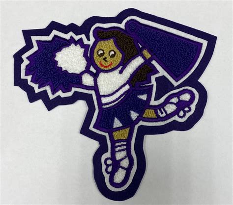 Cheerleader Patch 2 For Varsity Letterman Jacket