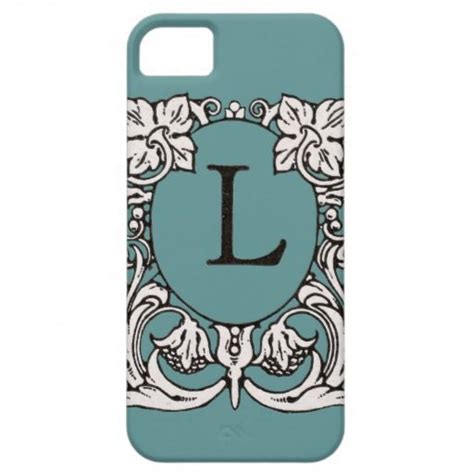 Vintage L Initial Cap Phone Case Iphone 5 Cases Antique Iphone Cases And Covers Zazzle