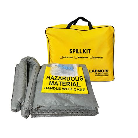 Labnori Universal Portable Spill Kit Capacity 50l Spk050gspill Kits