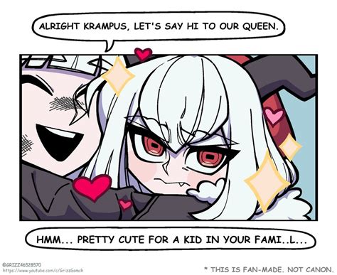 Baphomet And Krampus Helltaker Drawn By Grizz Danbooru