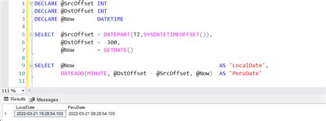 Obtener Zona Horaria Actual Funciones De Fecha SQL Server Blog RAHSuarez