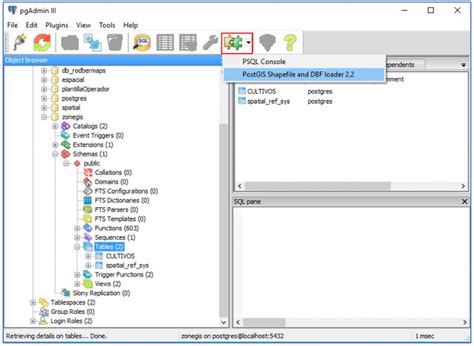 5 Maneras De Importar Un Archivo Shapefile A Base De Datos Postgis Zonegis