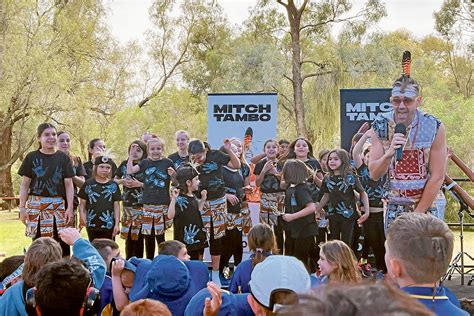 Mitch Tambo Visit And Mini Olympics At Cps The Coonamble Times