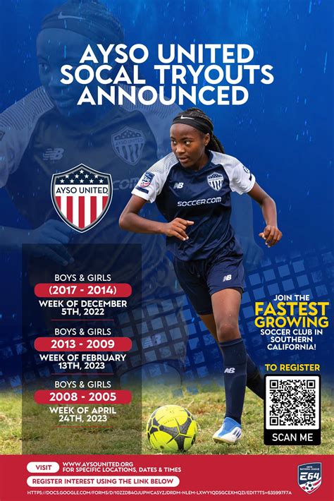 Soccer Tryouts Flyer