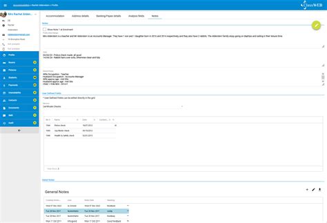 Classweb Accomodation Merge Notes Class Systems