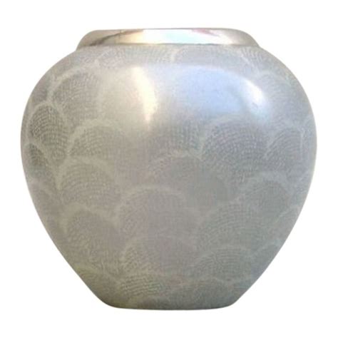 Sp 2154 Solid Brass Vase Silver India Overseas Trading Corporation
