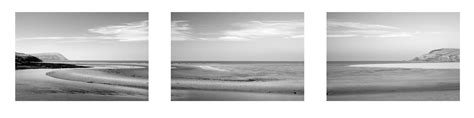 The Parrog Newport Pembrokeshire Triptych David Wilson Photography