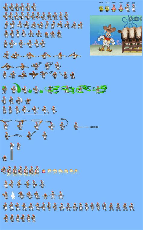 Modern Sandy Sprite Sheet By Mariopro008 On Deviantart