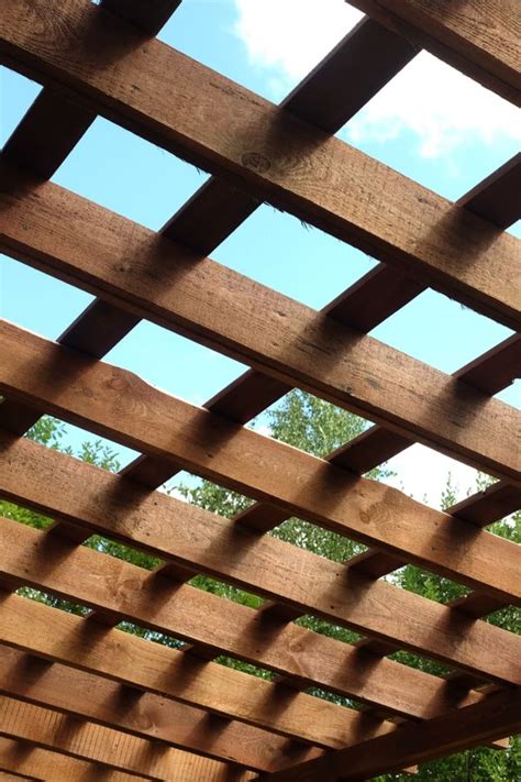 Wood Pergola Build Your Own Backyard Oasis Who Would Icontact To