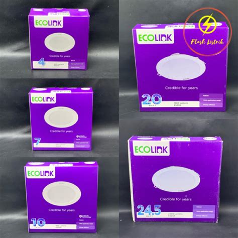 Jual Ecolink Lampu Downlight Ecolink 4w 7w 10w 20w 245w Led Panel