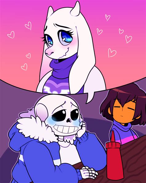 Frisk Sans Toriel Undertale Shipping Undertale персонажи