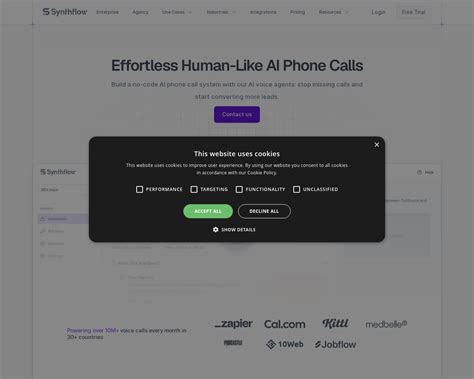 Synthflow Ai Voice Call Automation Vivociti