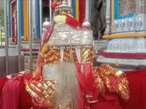Uttarakhand Dev Doli Reach For Kedarnath Darshan Maa Bhadrakali Doli