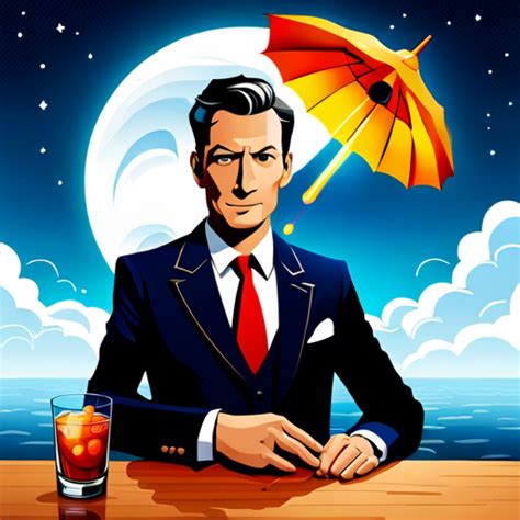 The Sonic Screwdriver Time Traveling Cocktail With Tequila Lemon And Orange Flavors