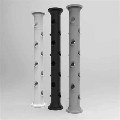 Hydroponic Tower For Growing Plants Wip Updated 25052024 By Pv Lm