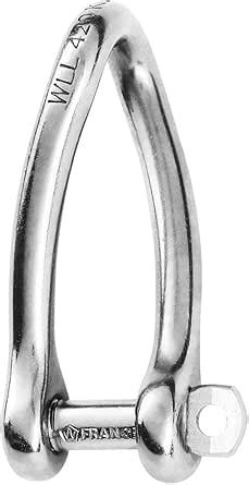 Jp Wichard Captive Pin Long Twisted Shackle With Self
