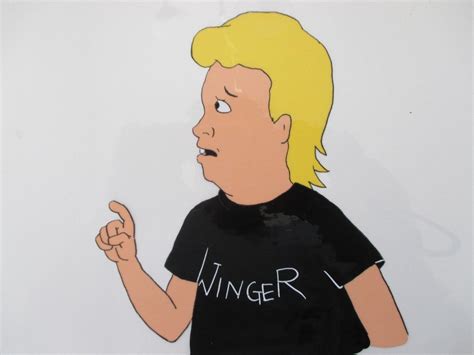 Beavis And Butthead Stewart Winger Original Production Animation Cel W