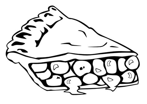 Coloring Page Pie Slice Free Printables Img 10014