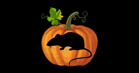 Mouse In Pumpkin Mouse In Pumpkin Sticker Teepublic