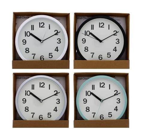Buy Wholesale Wall Clock Assorted Colours Astro Imports