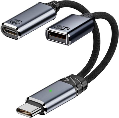 Jadebones Usb C To Usb Otg Cable And Charger Adapter 2 In