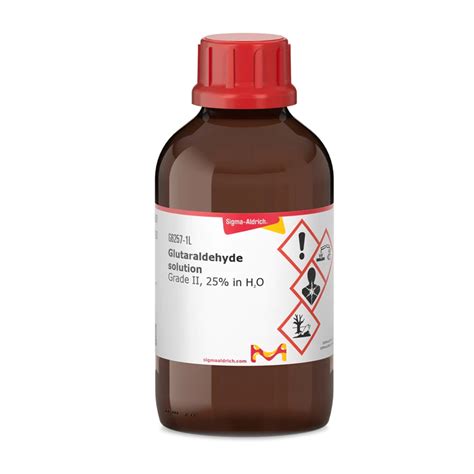 Sigma Aldrich G6257 Glutaraldehyde Solution Grade Ii 25 In H2o 100 Ml