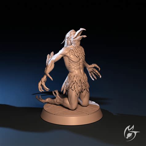 3d Printable Crow Cursed Berserks By Making Tlon