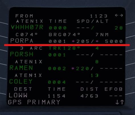 Help With Navdata There Is No Altitude Limited Is Sid By Navdata Sid Star Appr Navigraph