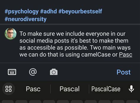 Drew Herrema On Linkedin Camelcase Pascalcase Accessibility Socialemedia Headhumphump