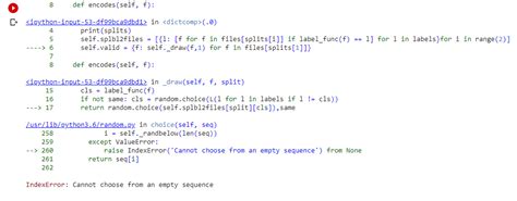 Siamese Network Indexerror Cannot Choose From An Empty Sequence Part 1 2019 Fastai